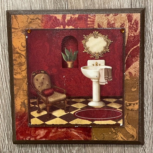 Wall Decor | Euc Small Pics Wall Plaques Perfect For Your Bathroom ...